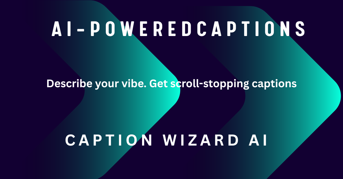 Caption Wizard AI — Free AI Instagram Caption Generator